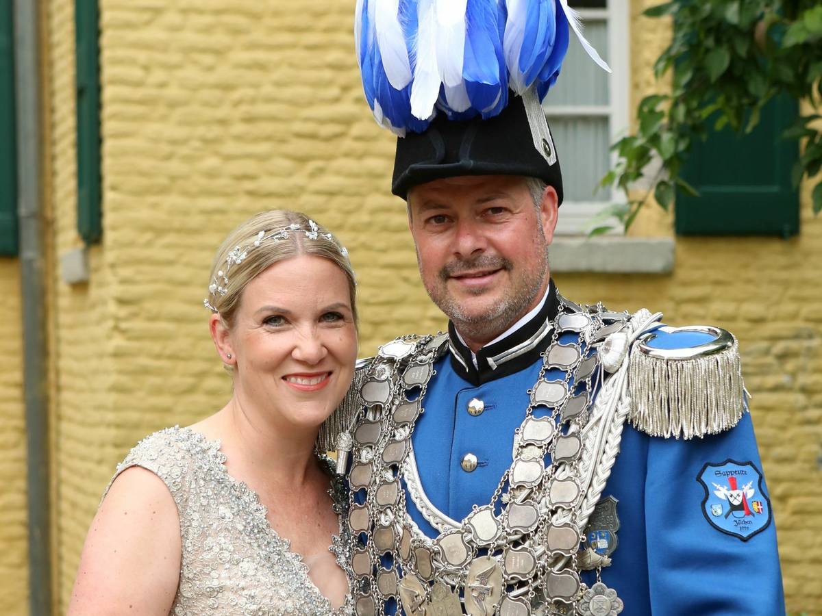 BSHV Jüchen krönt das neue Königspaar Heinz und Sandra Nützel
