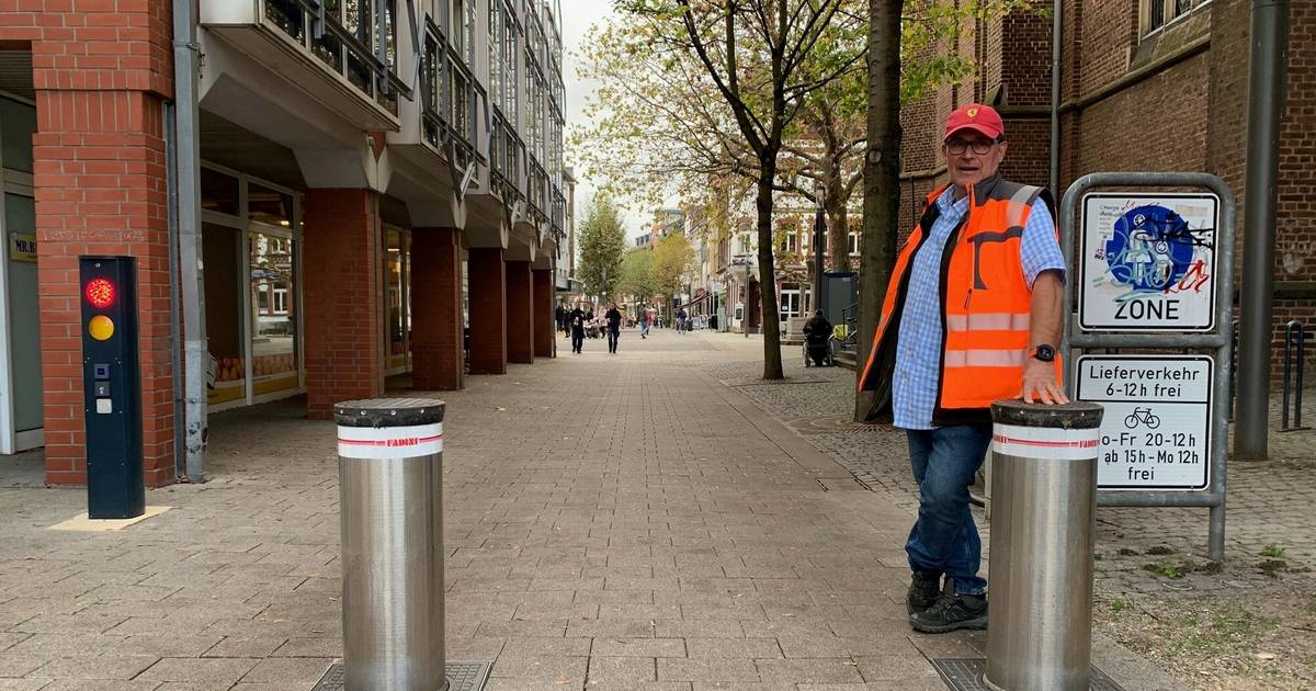 Versenkbare Poller am „Zehnthof“