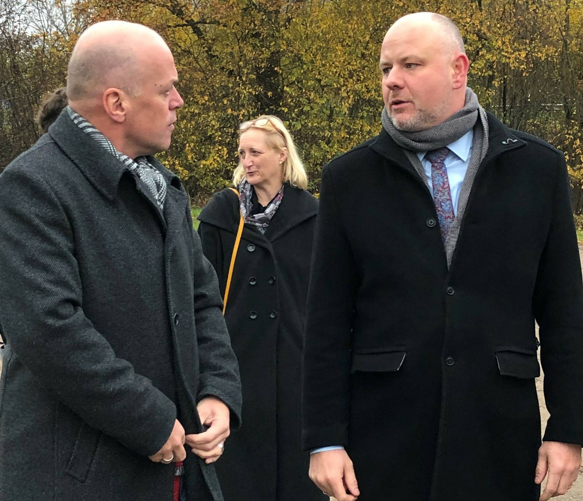 Erster Spatenstich an der Wupperstraße in Neuenhausen