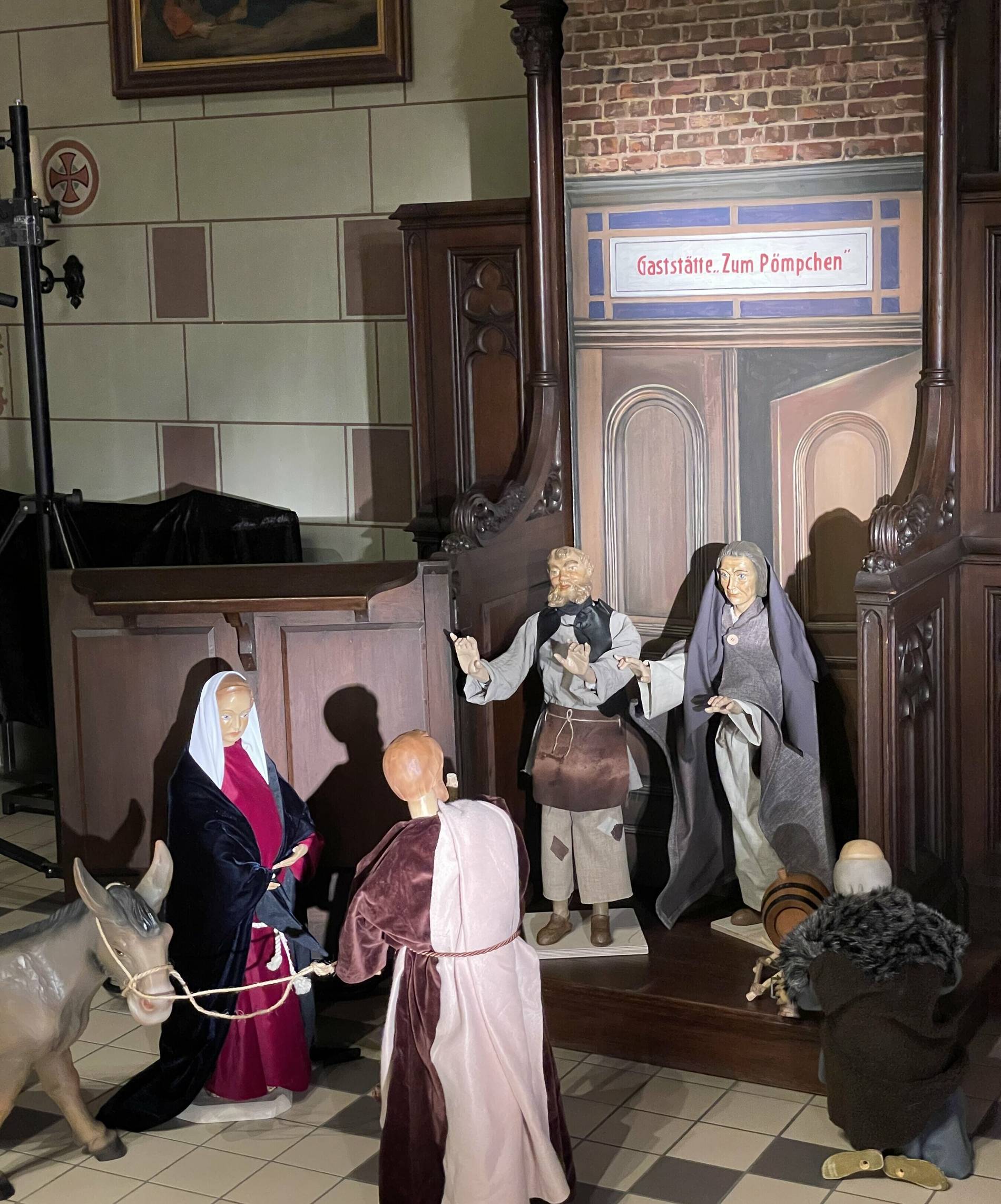 Maria und Josef auf Herbergssuche in Jüchen