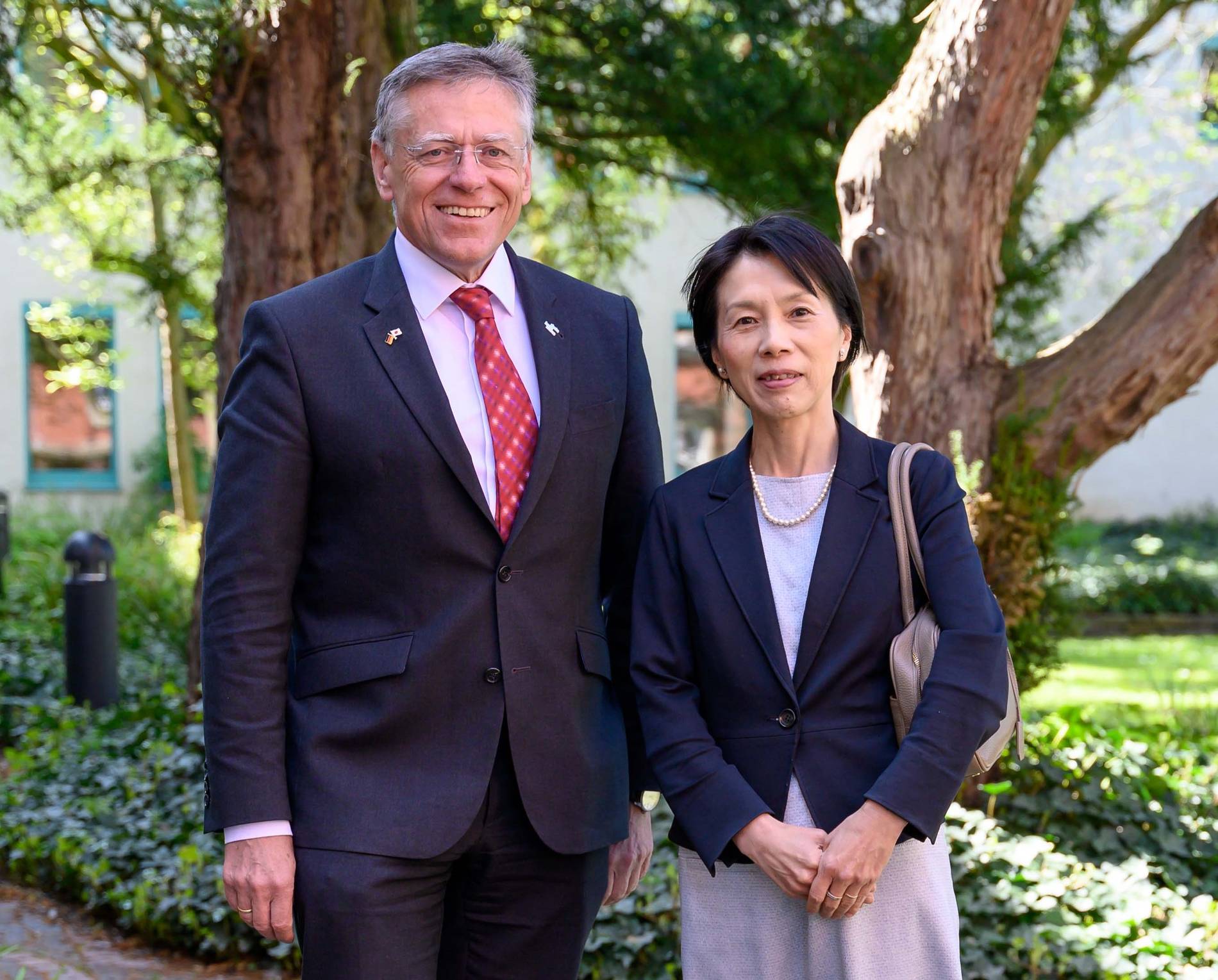 Japanische Generalkonsulin zu Gast beim Landrat