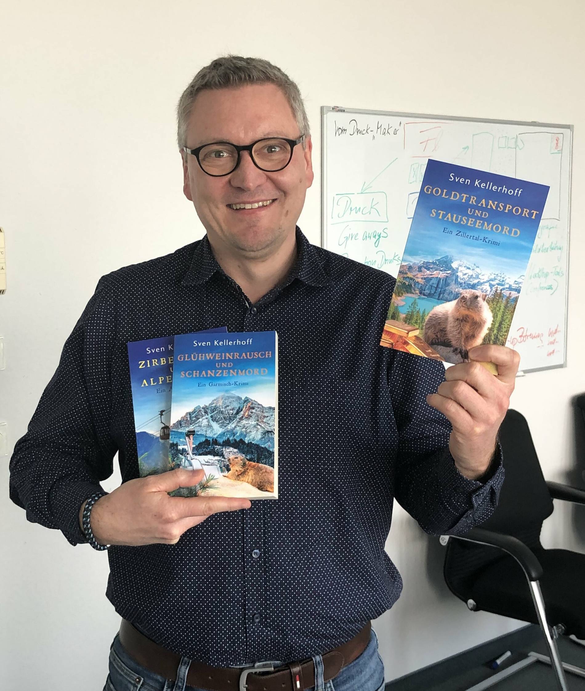 Bänker und Buch-Autor Kellerhoff hat dritten Krimi aufm Markt