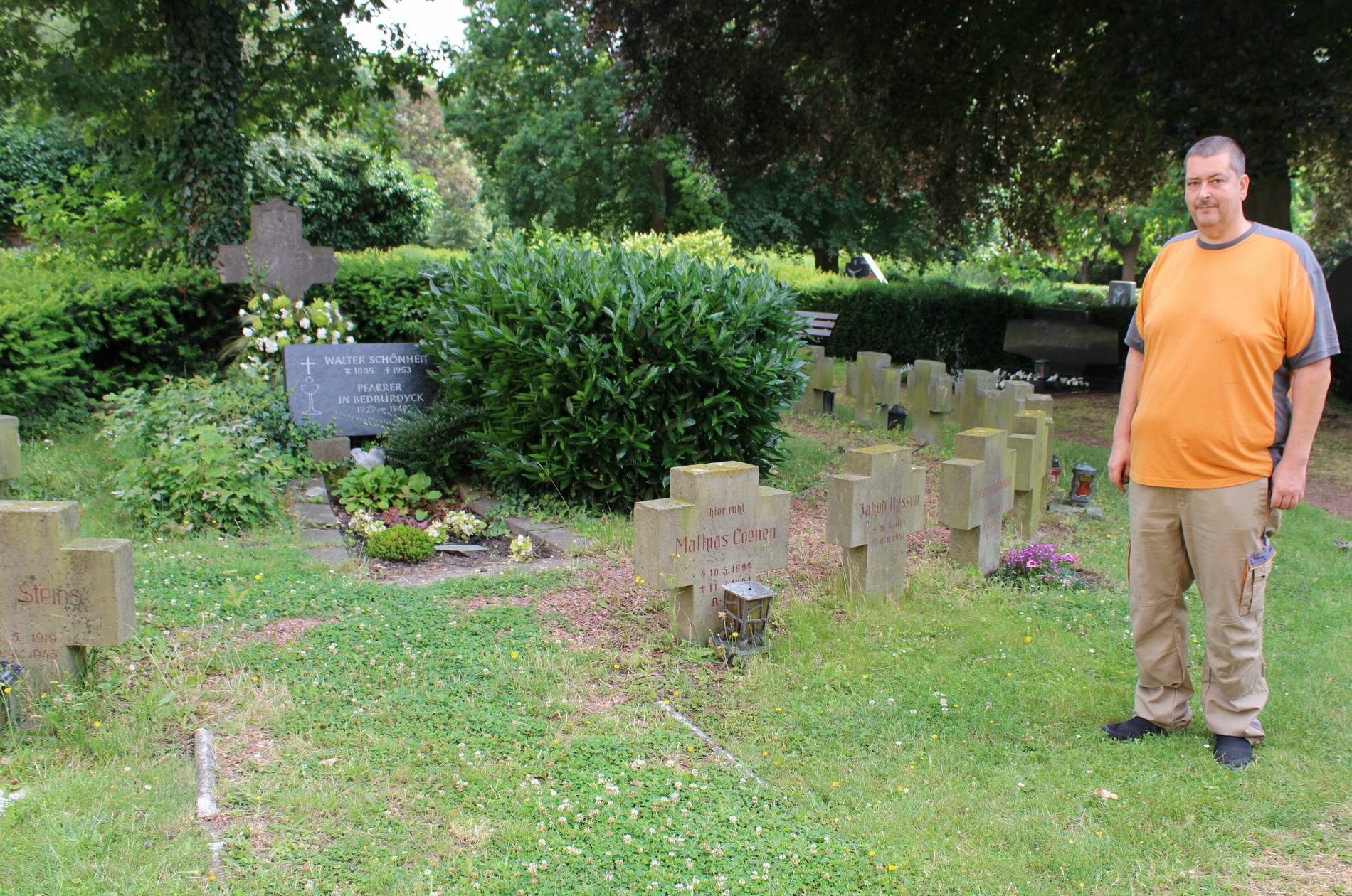 Friedhof Bedburdyck: Bald soll saniert werden