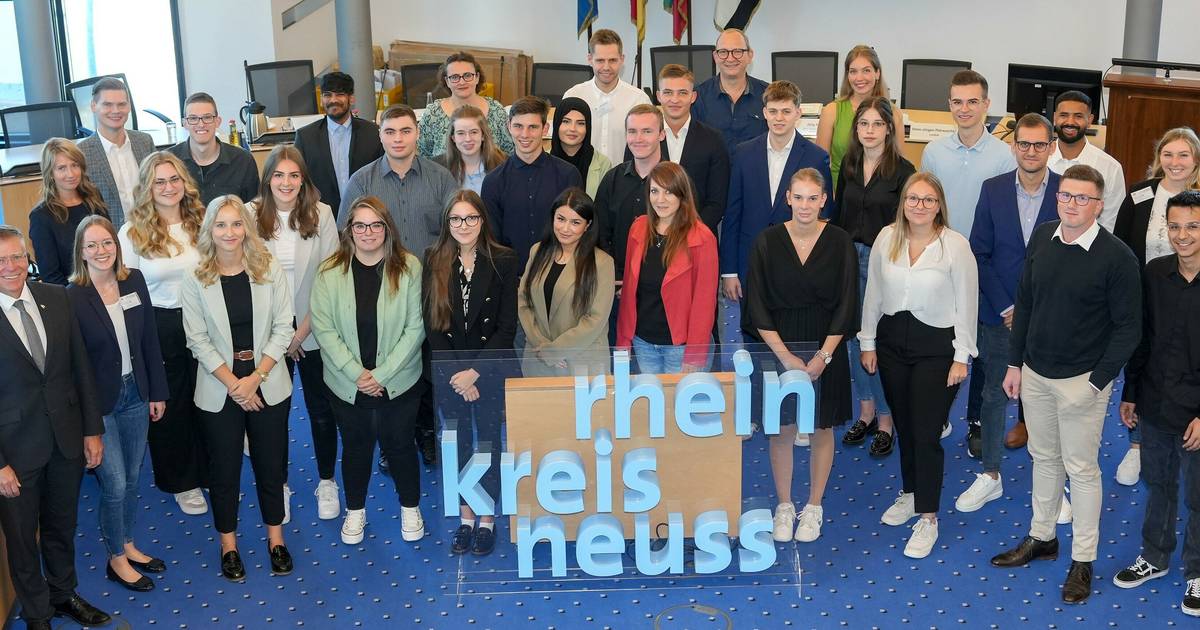Rhein-Kreis: 27 Nachwuchskräfte starten ihre Ausbildung
