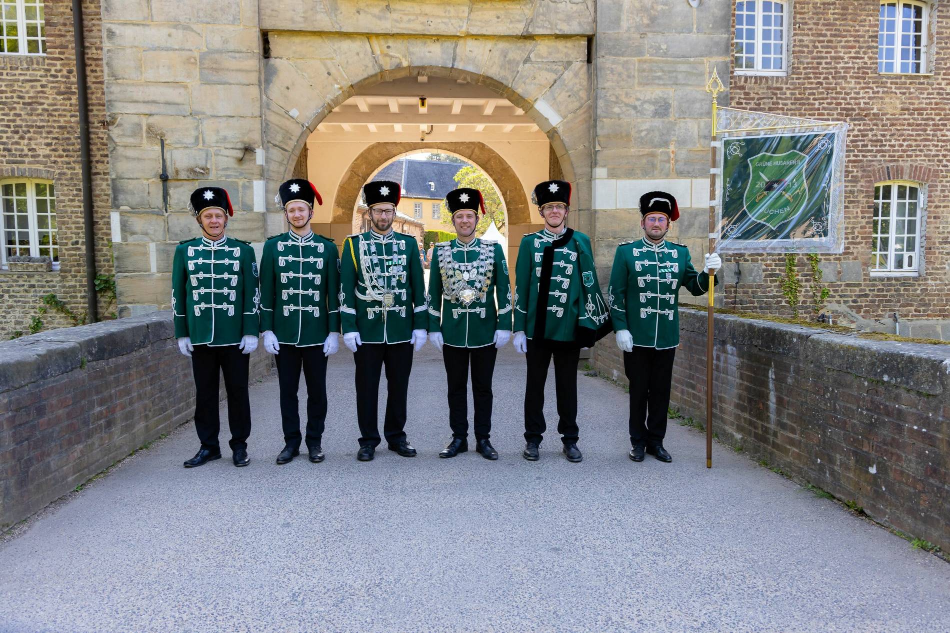 Das Schützenkönigspaar des BSHV Jüchen 2024